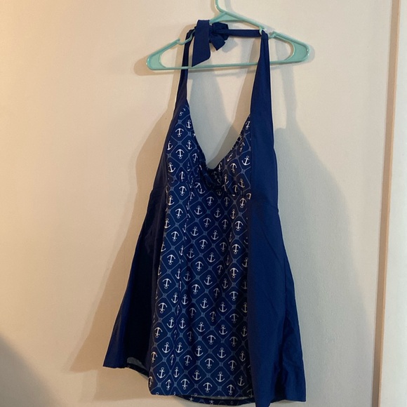 Basic Editions | Swim | Nwot Halter One Piece | Poshmark